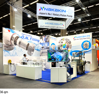 2022 ACHEMA / 2022 POWTECH - NECO DESIGN - MESSE SUPPORT